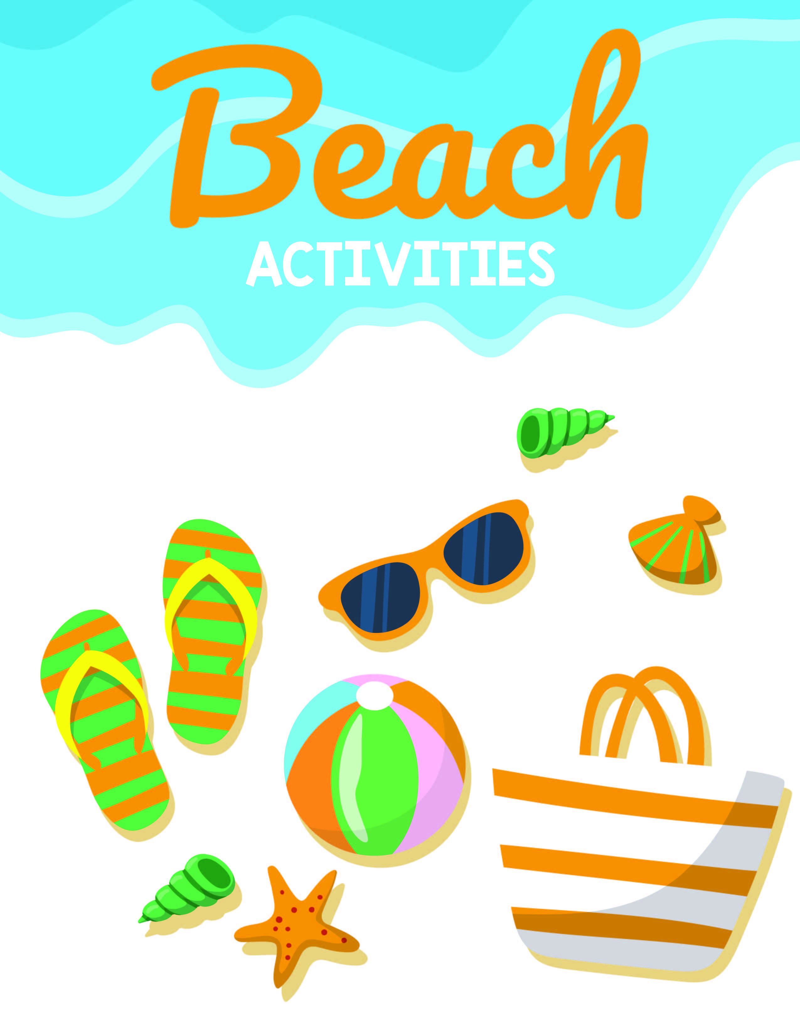 Beach and Under The Sea Printable Activity Pack – Sunshine Whispers