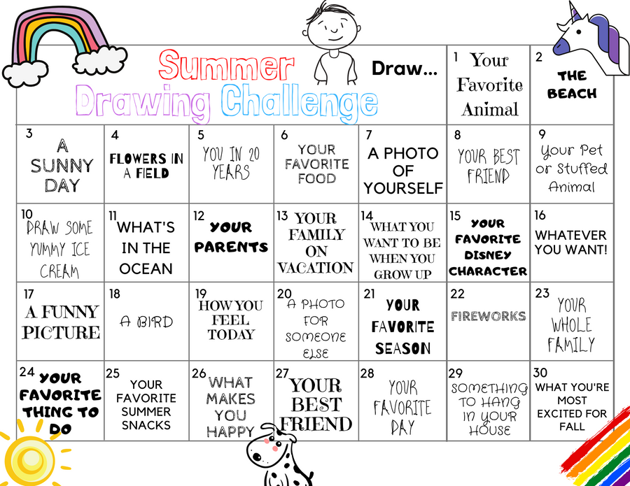 Summer Fun Challenge Pack – Sunshine Whispers