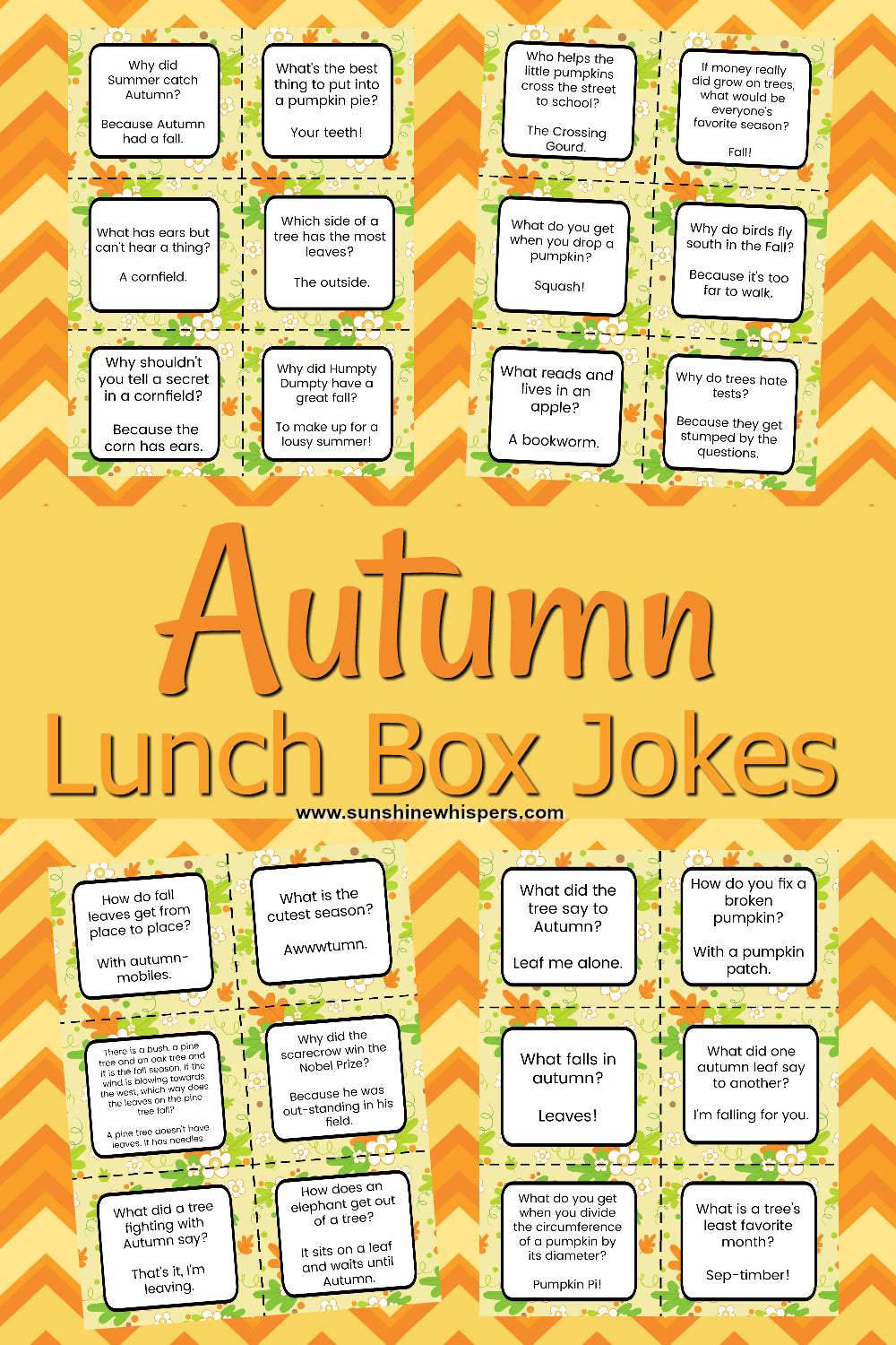 Lunch Box Notes and Jokes – Sunshine Whispers