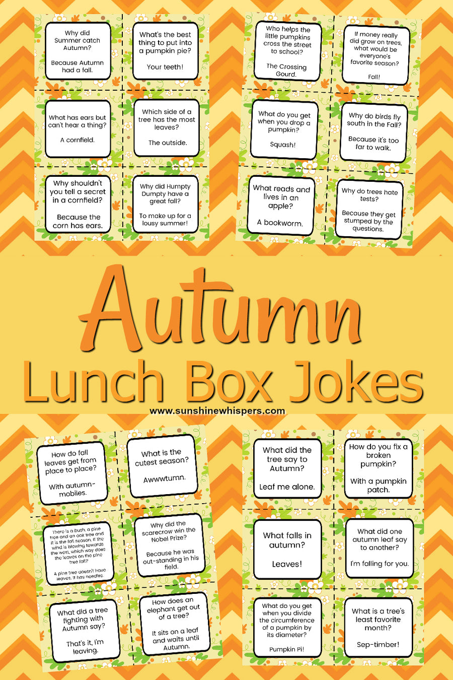 Lunch Box Notes and Jokes – Sunshine Whispers