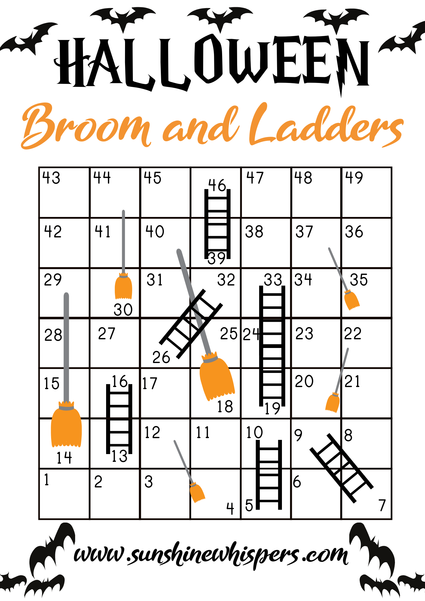 Spooky Fun Halloween Activities Printable Bundle – Sunshine Whispers