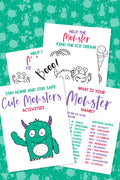 Spooky Fun Halloween Activities Printable Bundle – Sunshine Whispers
