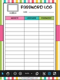 Printable Student Planner for 2020-2021 School Year – Sunshine Whispers