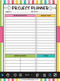Printable Student Planner for 2020-2021 School Year – Sunshine Whispers